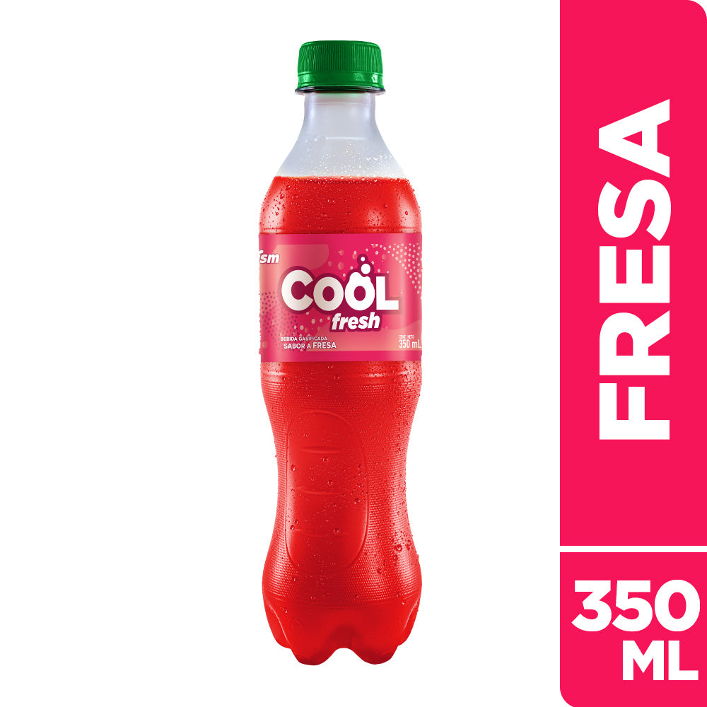 Gaseosa COOL FRESH Fresa Botella 350 ml Paquete 15 un – Mi Tienda ISM